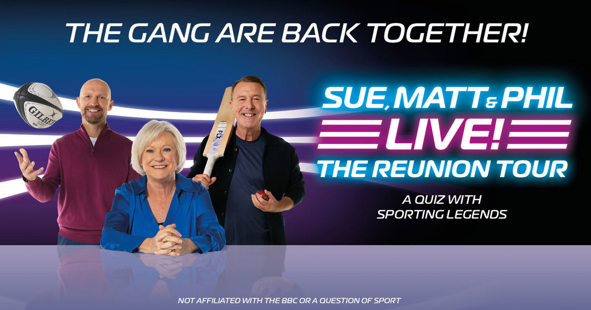 Sue, Matt and Phil Live at the Brighton Centre